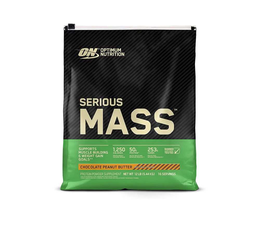 Optimum Nutrition Serious Mass 12 lbs Bag Weight Gainer