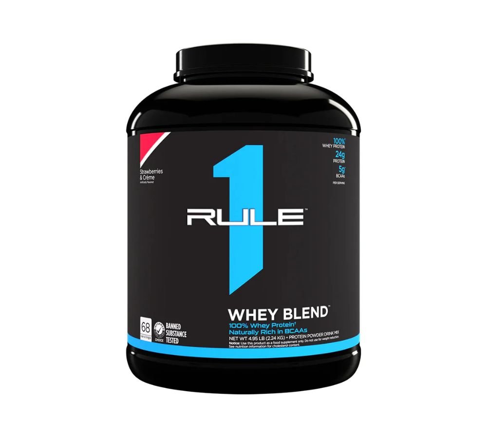 RuleOne R1 Whey Blend 100% Whey Protein 5 Lbs - nutricare
