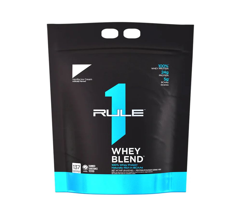 RuleOne R1 Whey Blend Bag 100% Whey Protein 10 lbs - nutricare