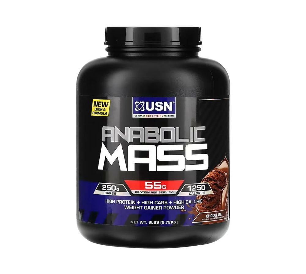 USN Anabolic Mass High Protein Weight Gainer 6 lbs - nutricare