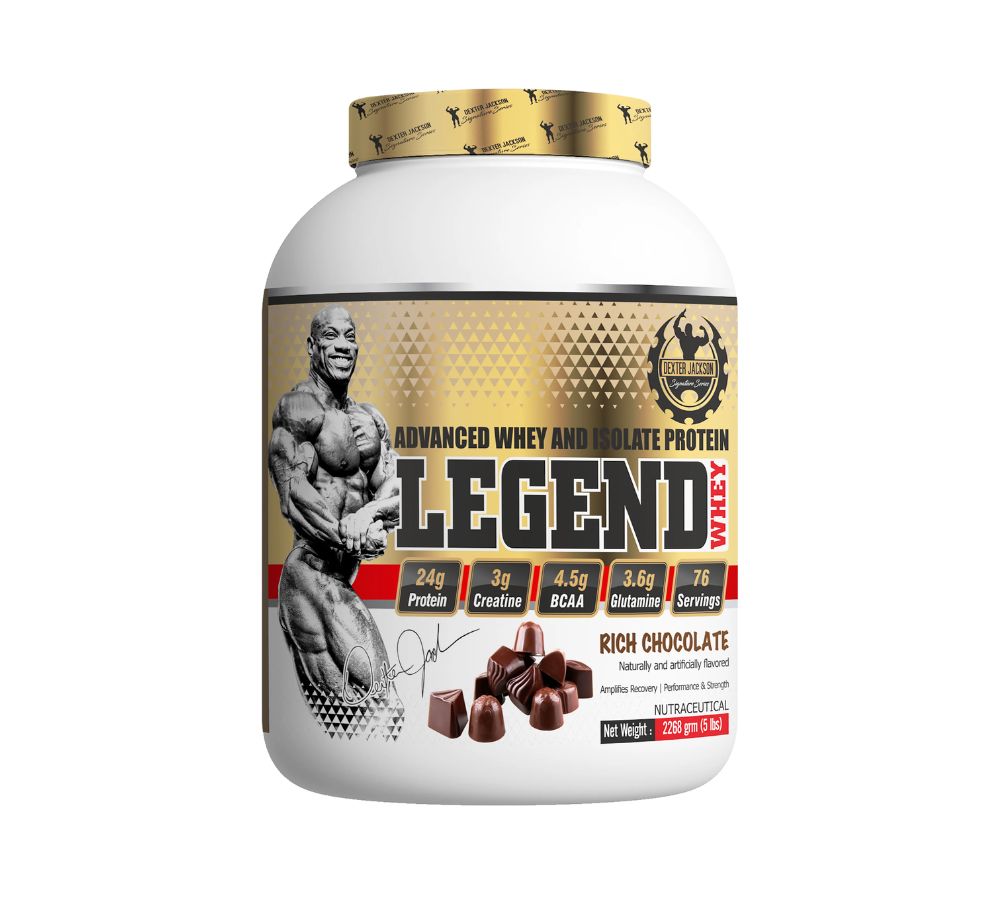 Dexter Jackson Legend Whey Protein 5 Lbs - nutricare