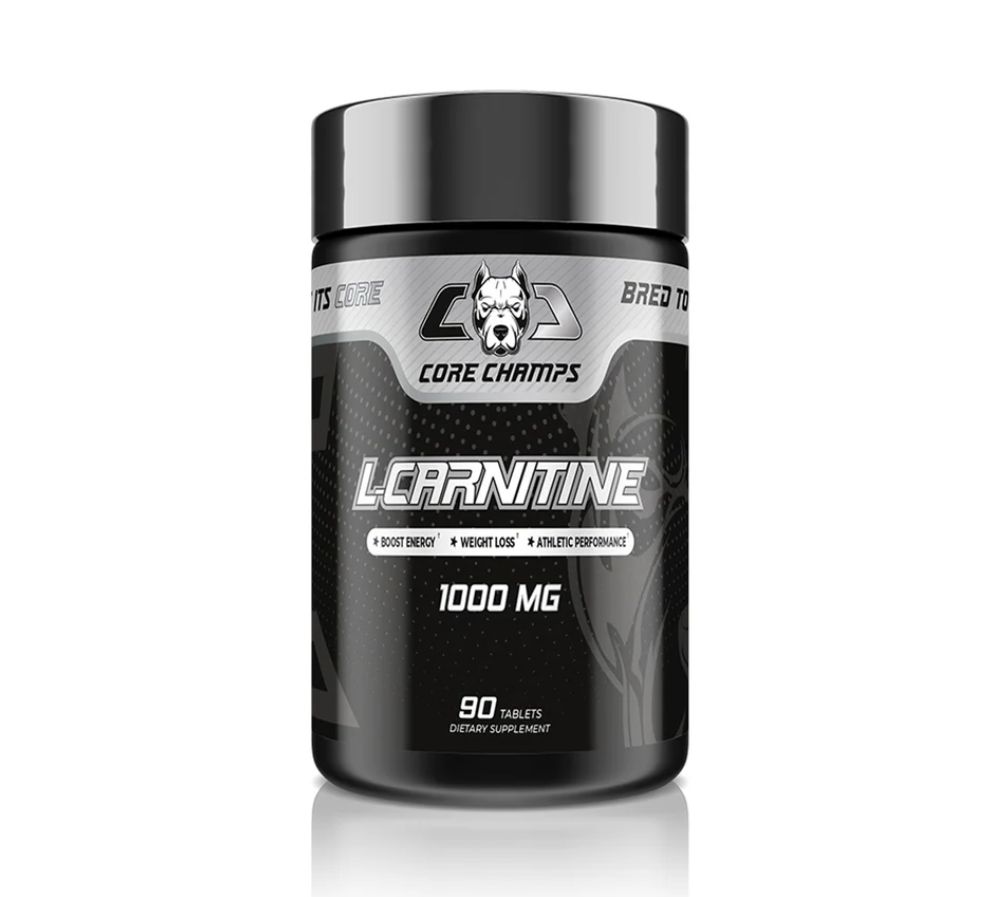 Core Champs L-Carnitine 1000MG 90 Tablets - nutricare
