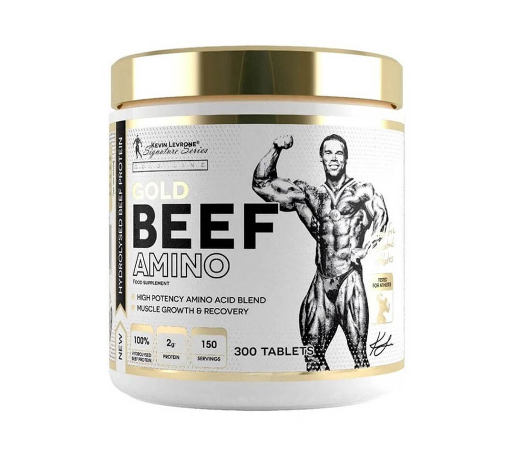 Kevin Levrone Gold Beef Amino 300 Tablets - nutricare