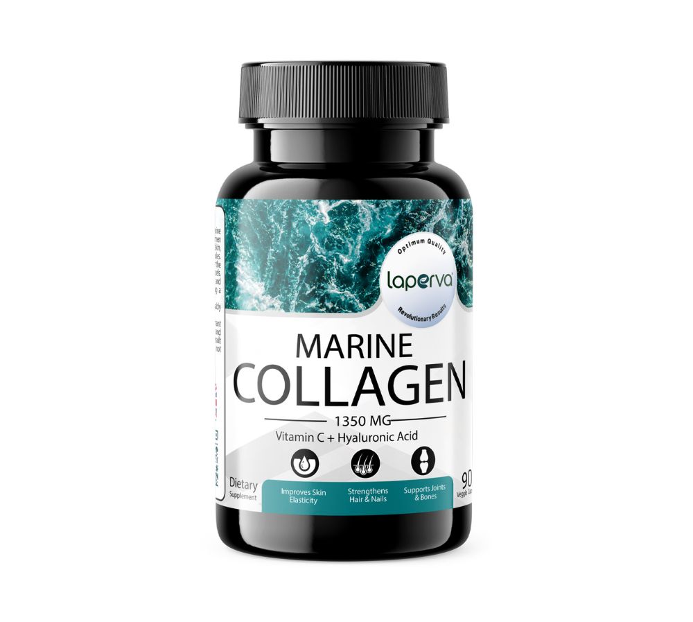Laperva Marine Collagen 1350Mg 90 Veggie Capsules - nutricare