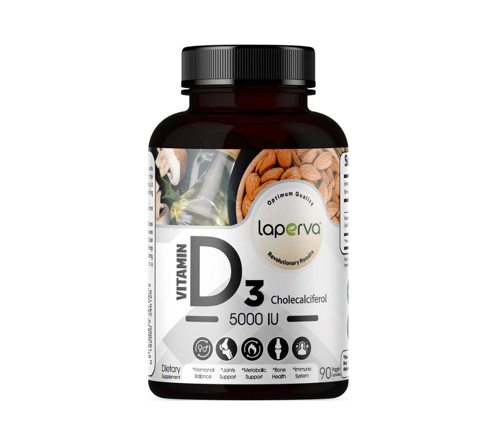 Laperva Vitamin D3 90 Veggie Capsules - nutricare