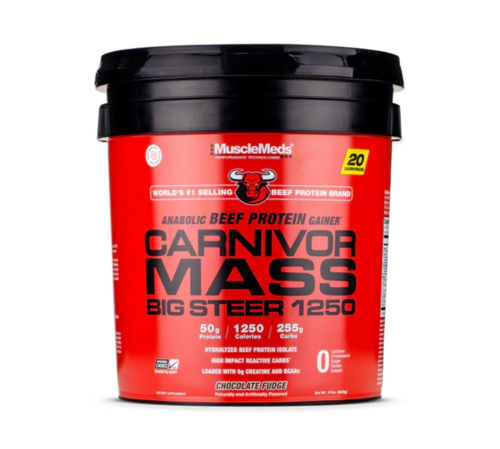 Musclemeds Carnivor Mass Big Steer 15Lbs - nutricare
