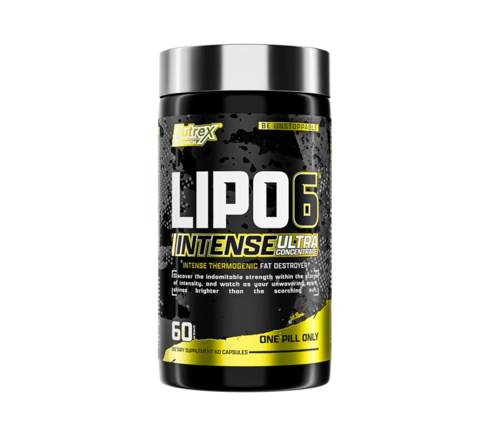 Nutrex Research Lipo-6 Intense Uc The Extreme Thermogenic Fat Burner 60 ...